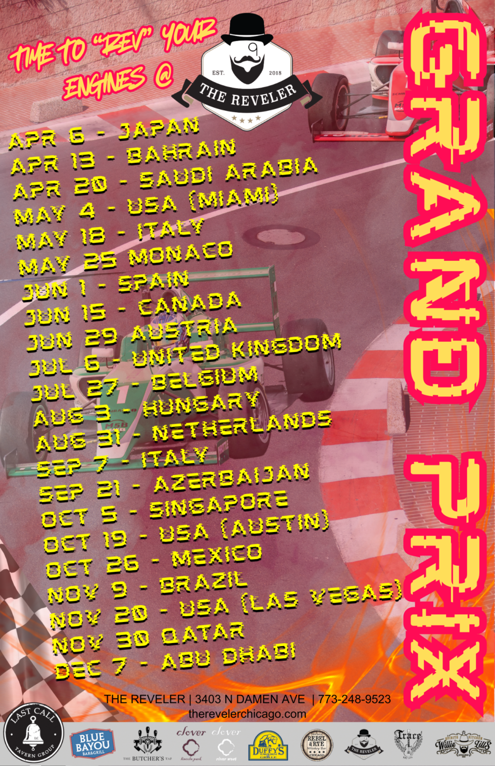 The Reveler | THE BEST SPORTS BAR IN CHICAGO!