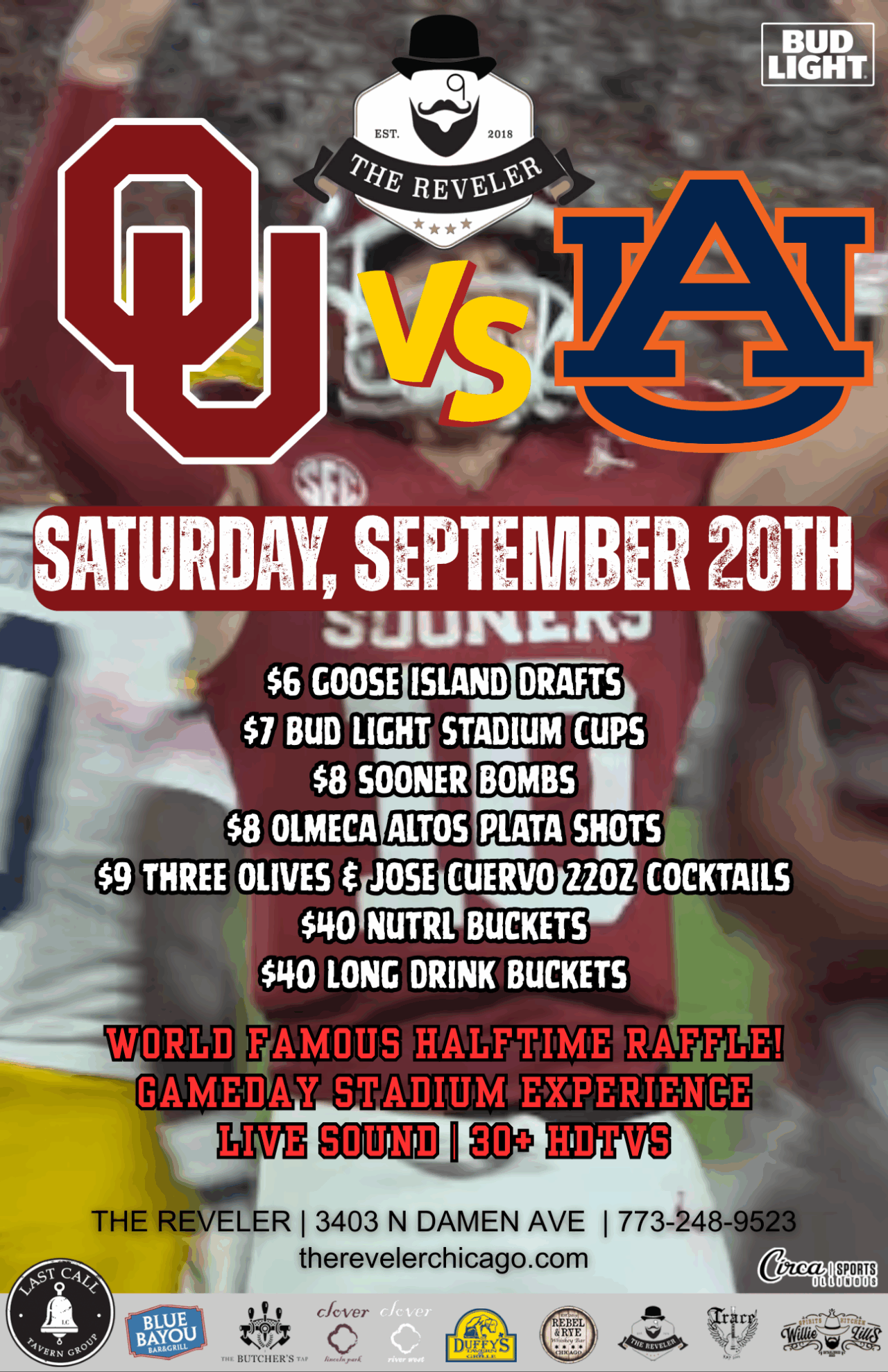 The Reveler | THE BEST SPORTS BAR IN CHICAGO!