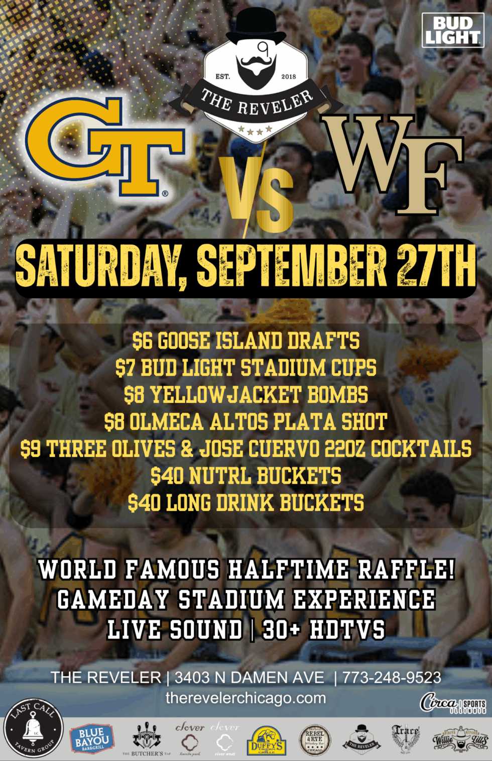 The Reveler | THE BEST SPORTS BAR IN CHICAGO!