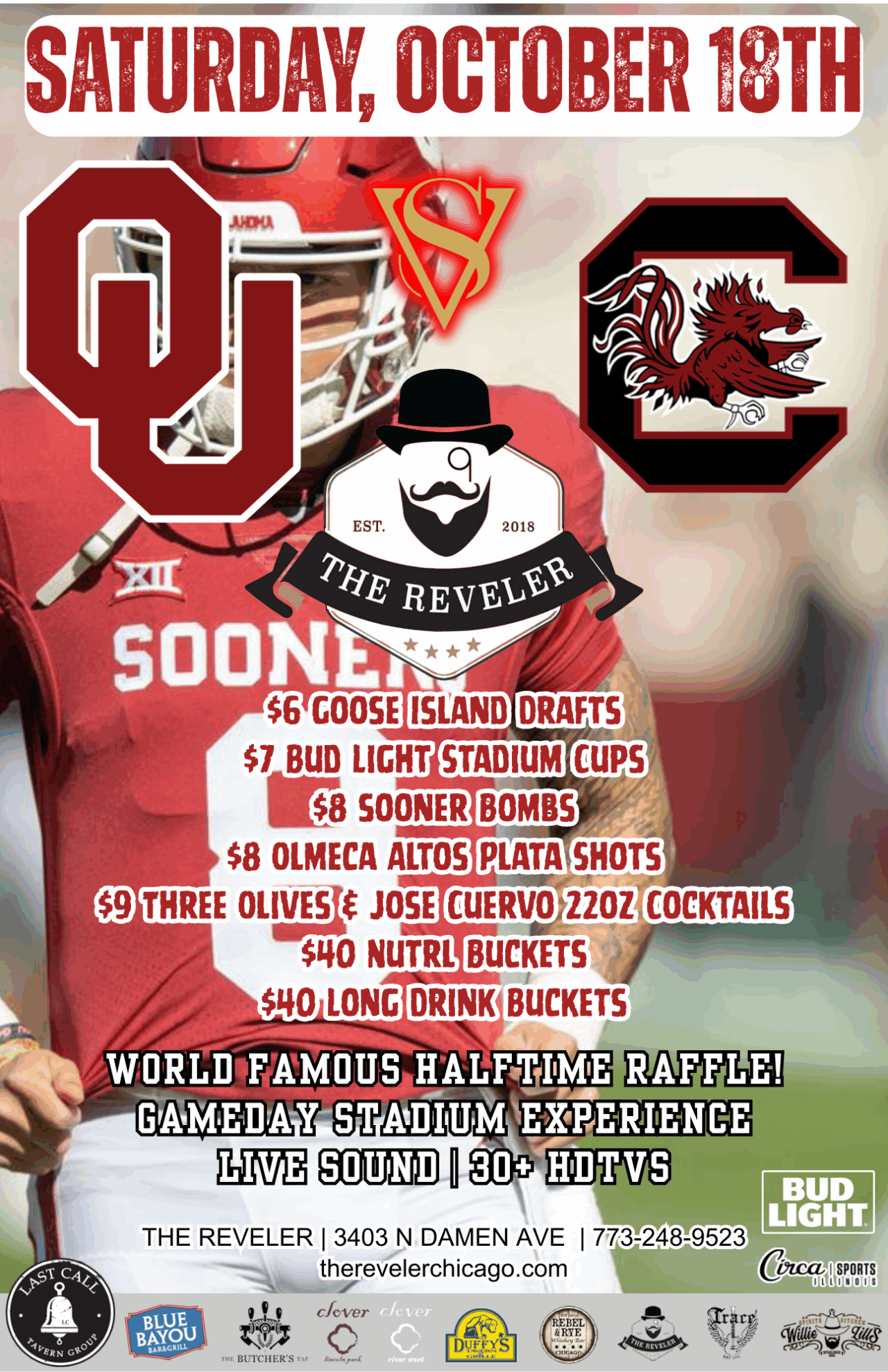 The Reveler | THE BEST SPORTS BAR IN CHICAGO!