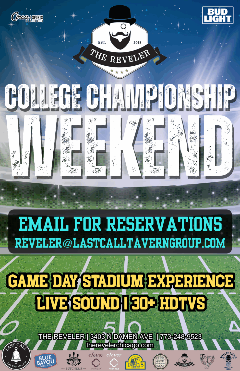 The Reveler | THE BEST SPORTS BAR IN CHICAGO!
